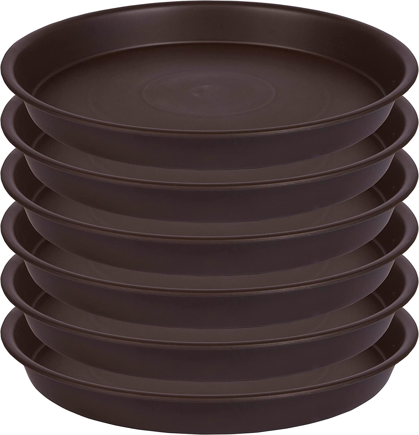 Plant Saucer 10 Inch, 6 Pack of 10 inch Plant Tray, Heavy Duty Plastic ...