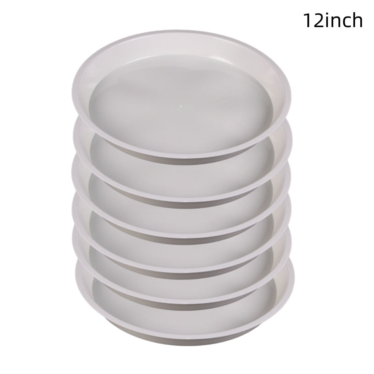 Plant Saucer 12inch, Planter Saucers Trays, Plastic Plant Trays for ...