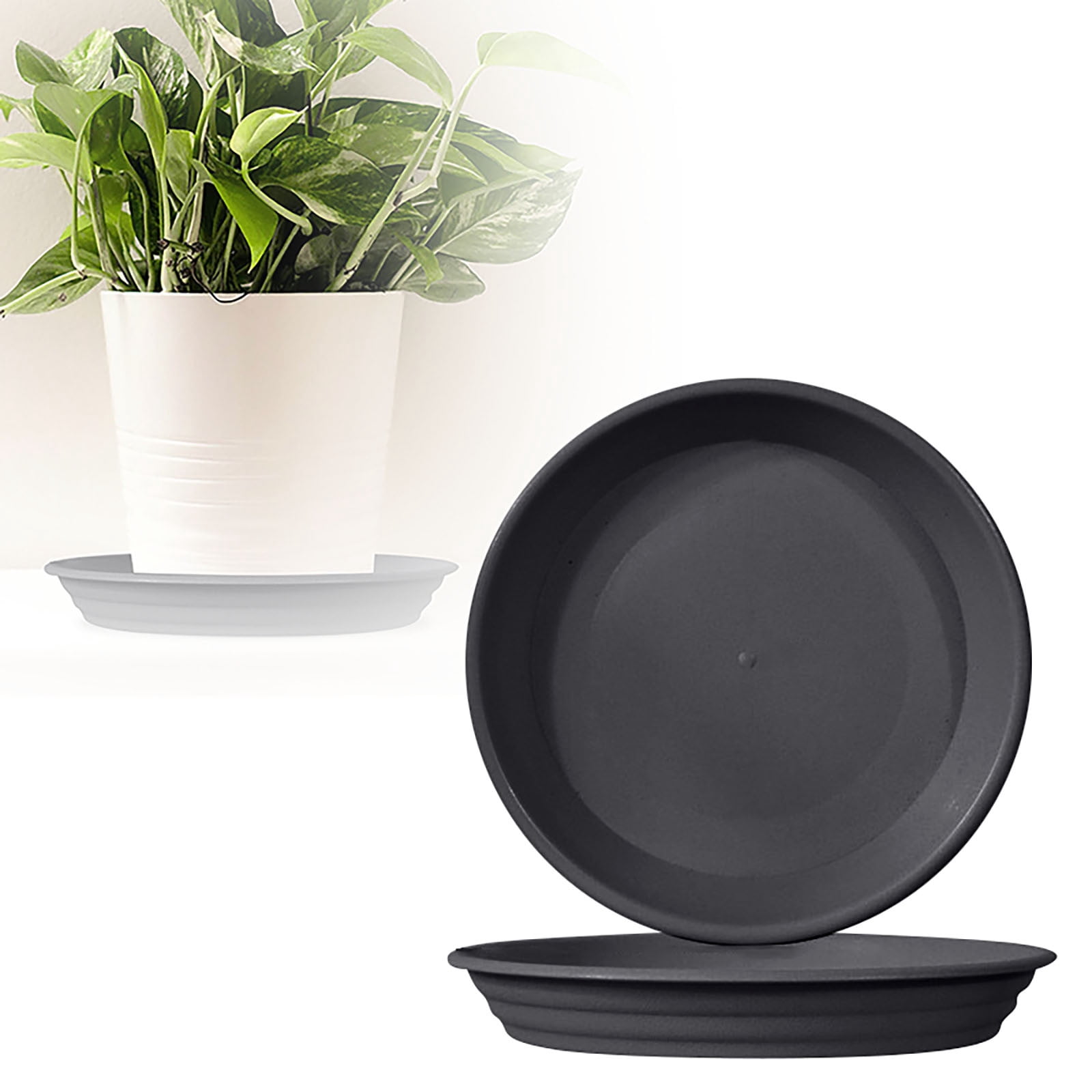 Saucer 14 Inch,Durable Trays for Pots, Trays, Water Catcher Tray for ...