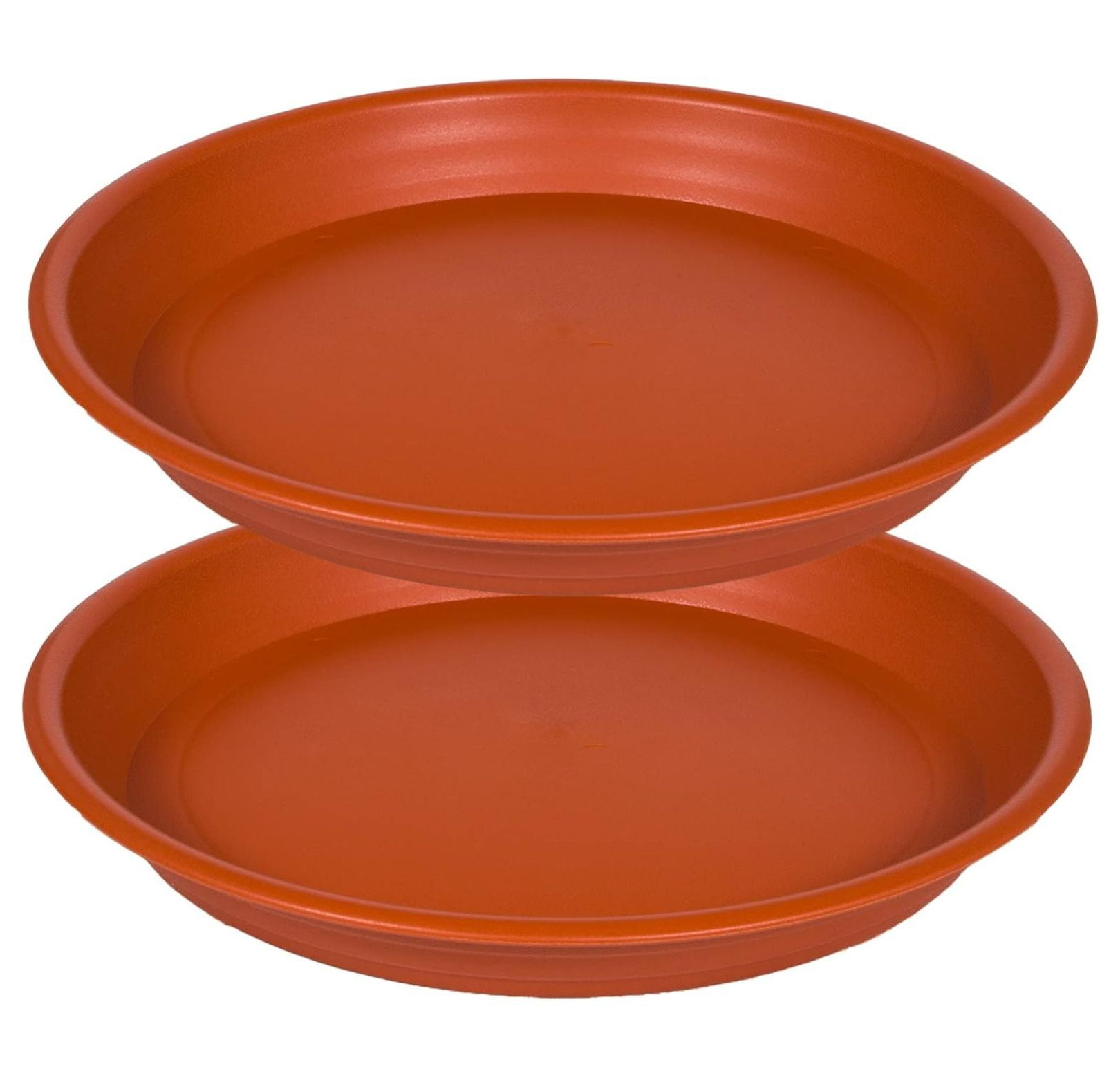 Plant Saucer 18 inch, 2 Pack 19 inch Plastic Large Flower Planter Plant ...