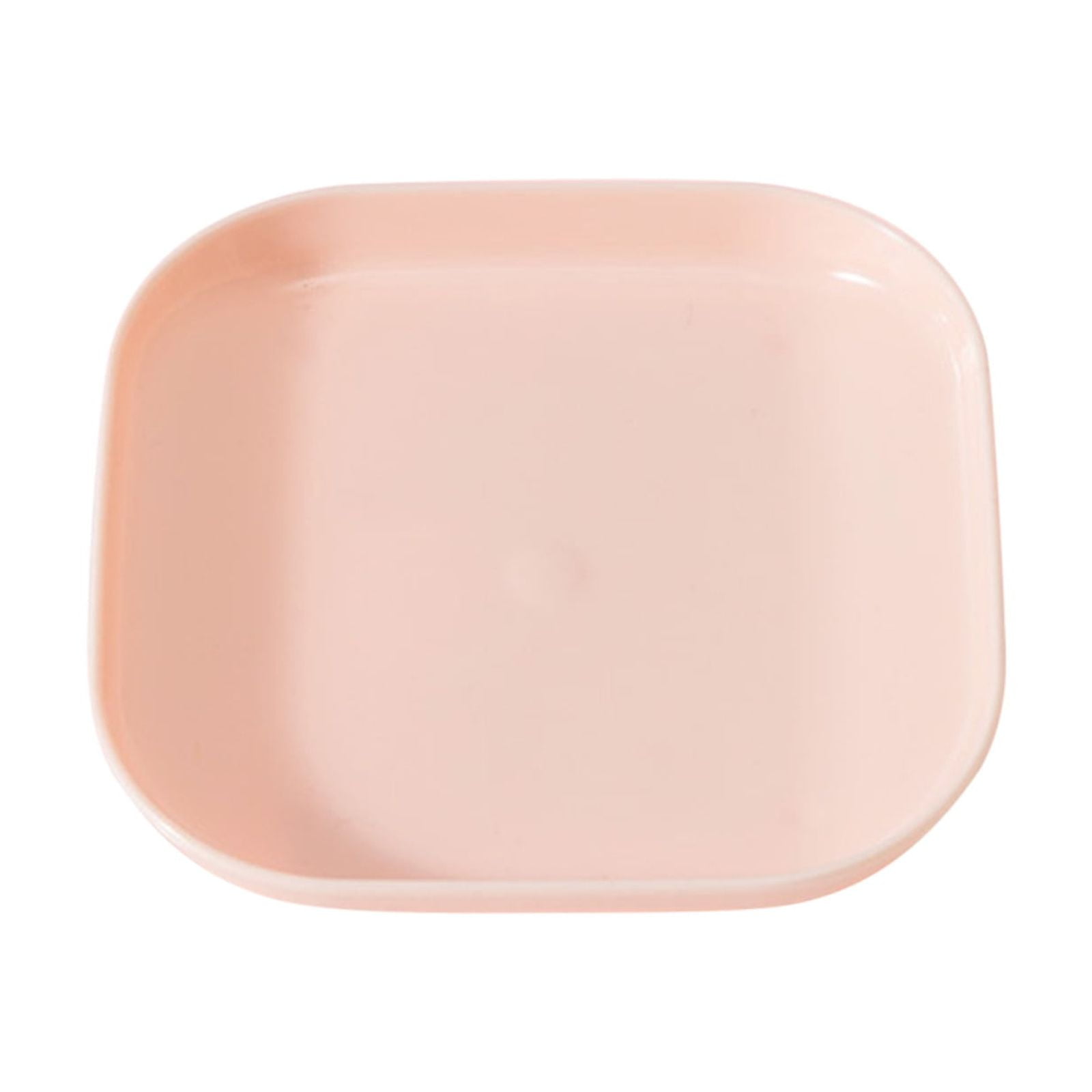 Plant Saucer,3.7in Plastic Flower Plant Pot Trays with White Plant ...