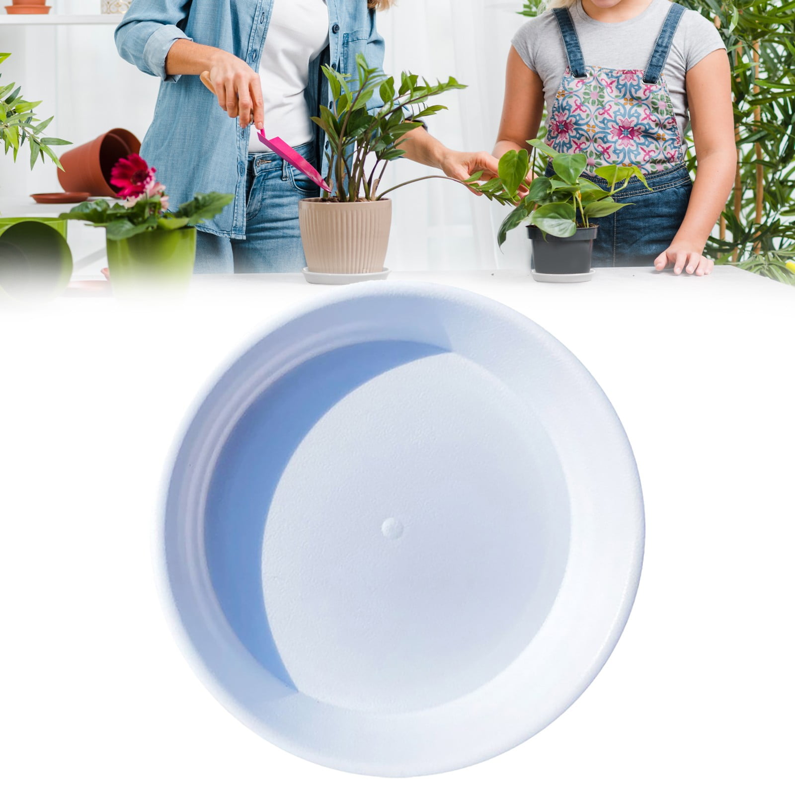 Plant Saucer Drip Tray (Flower Pot Base, Planter Catcher), Durable ...