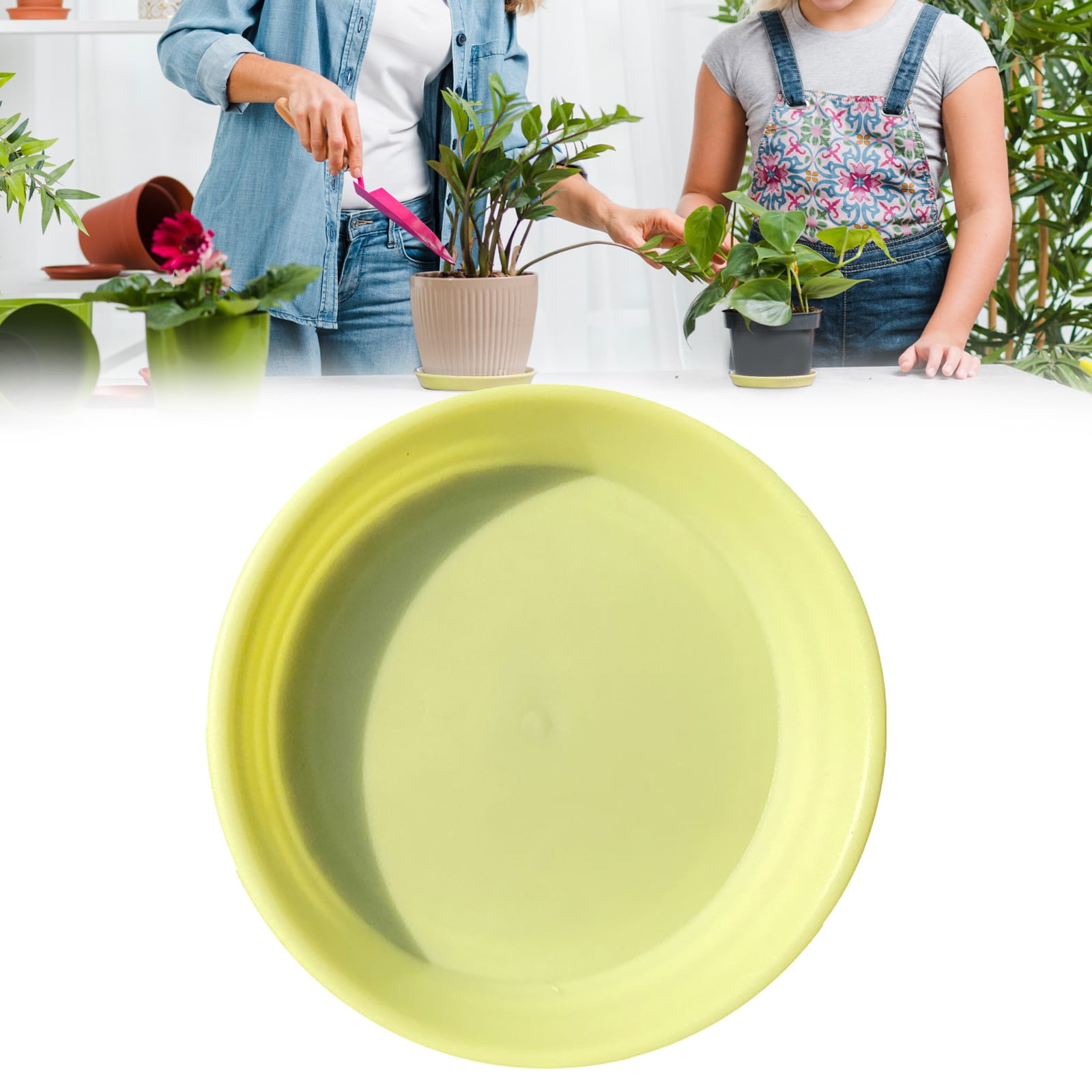 Plant Saucer Drip Tray (Flower Pot Base, Planter Catcher), Durable ...