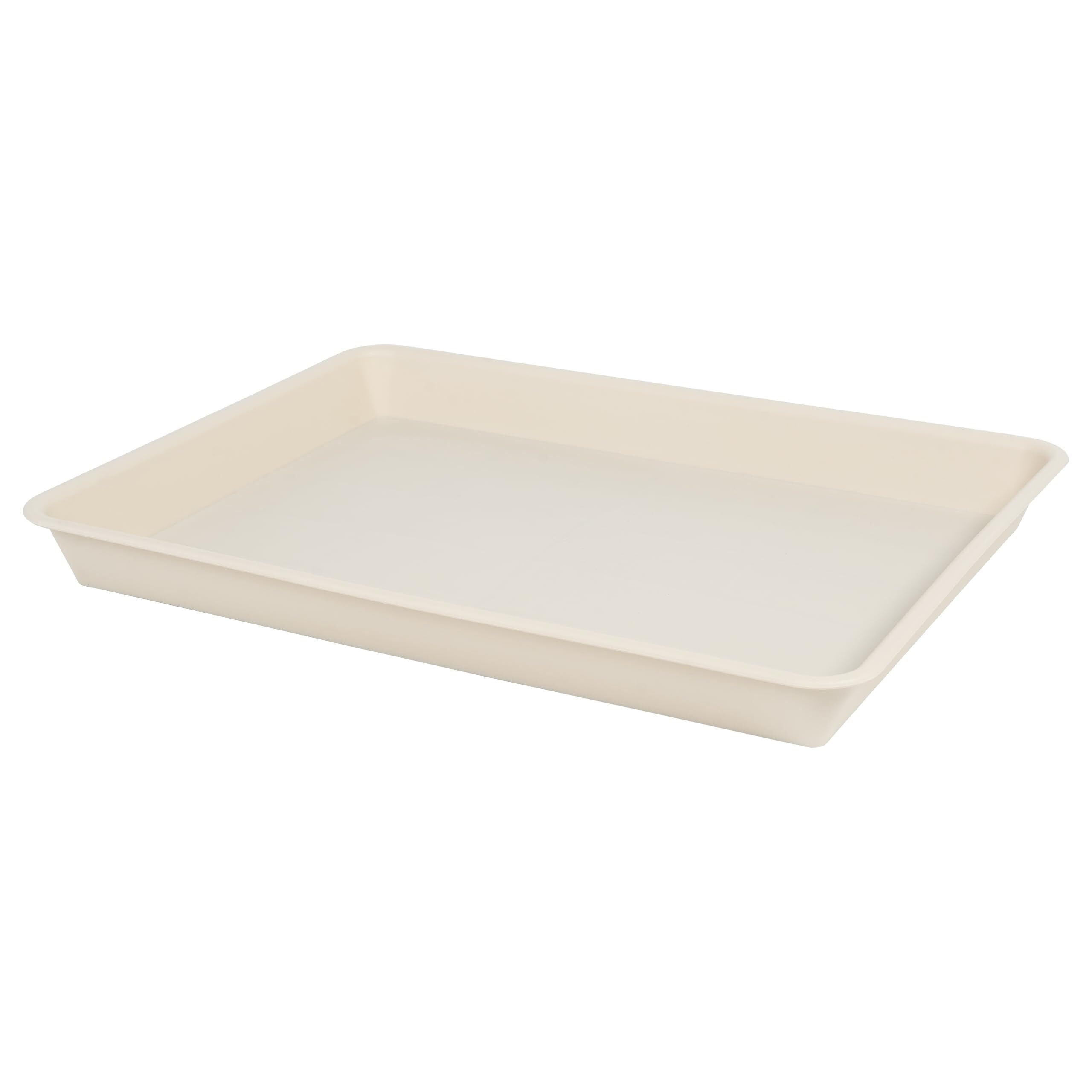 Plant Saucer Growing Trays, Seed Starter Tray, 14"x11", Heavy Sturdy ...