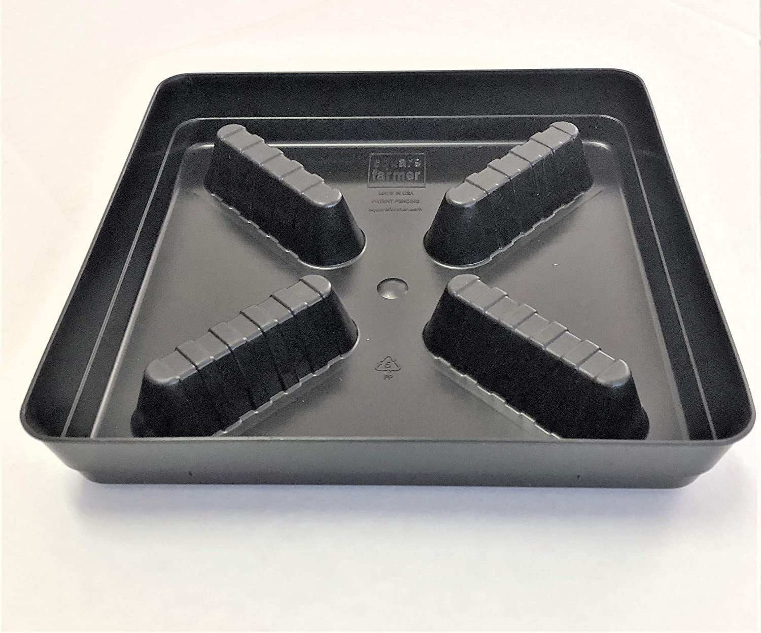 Plant Saucer Plastic Plant Trays with Plant Riser Elevator for Indoor ...