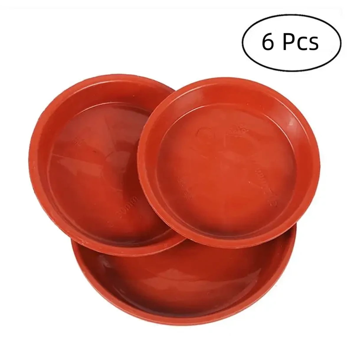 Plant Saucer, Plastic Plant Trays for Pots, Round Planter Tray for ...