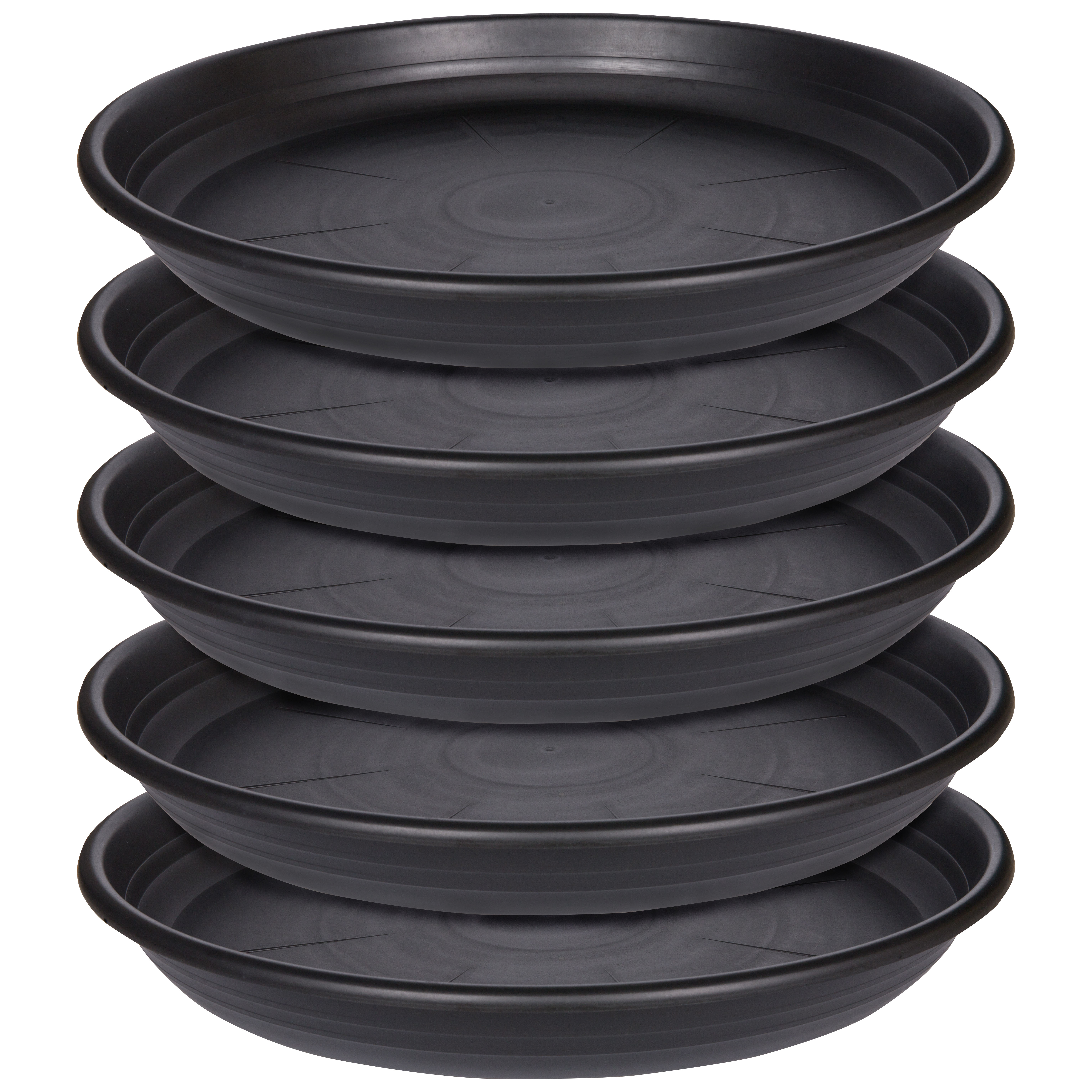 5 Packs 16-inch Durable Plant Pot Tray and Saucer for Indoor/Outdoor ...