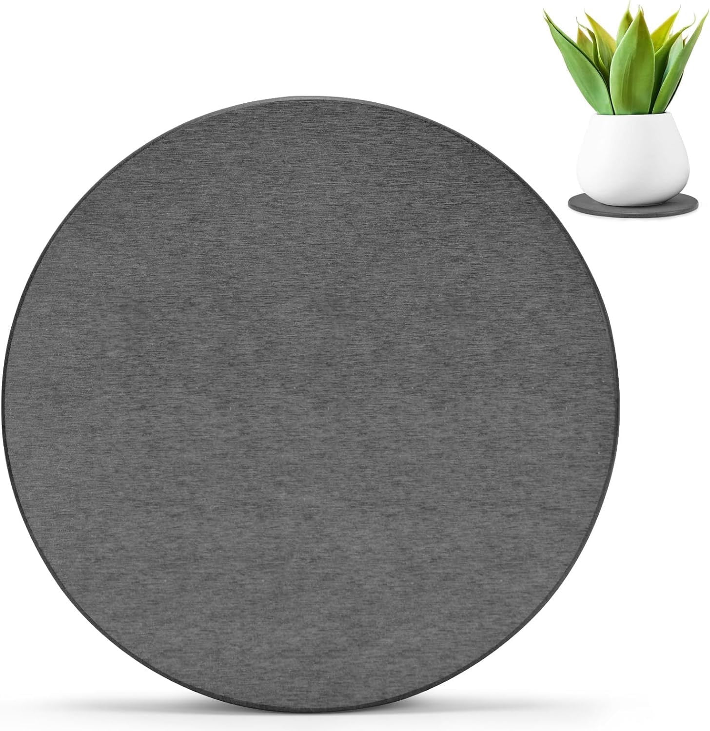 Plant Saucer-Quick Drying Diatomaceous Earth Stone, Absorbent Plant ...