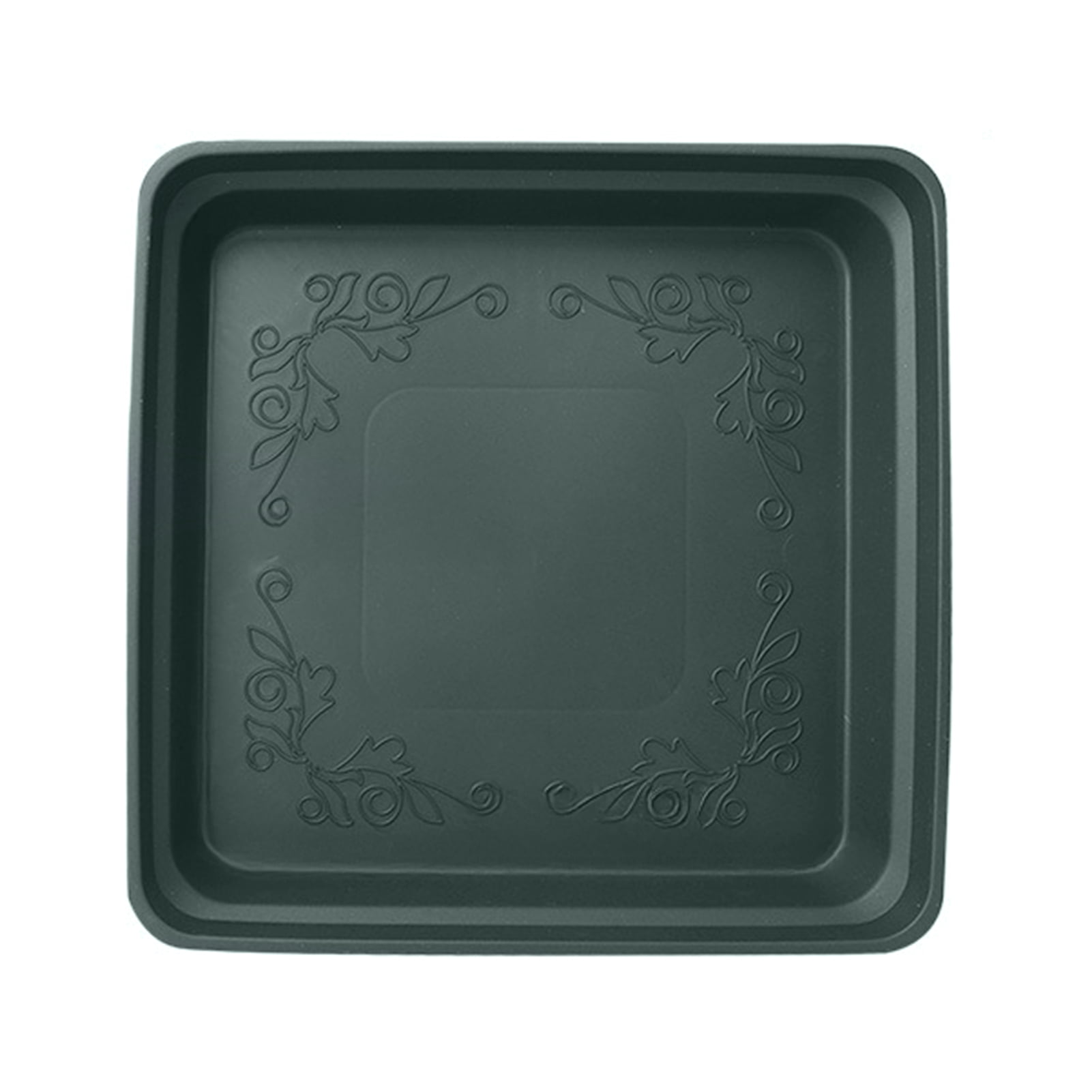 Plant Saucer Square High Density Plastic Drip Tray Indoor Outdoor ...