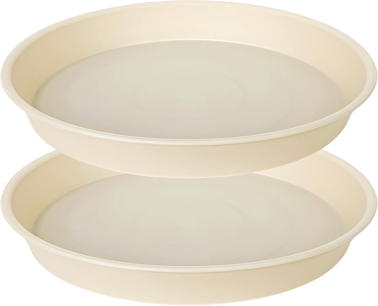 Plant Saucers, Heavy Duty Plastic Plant Saucers for Indoors, Bird Bath ...