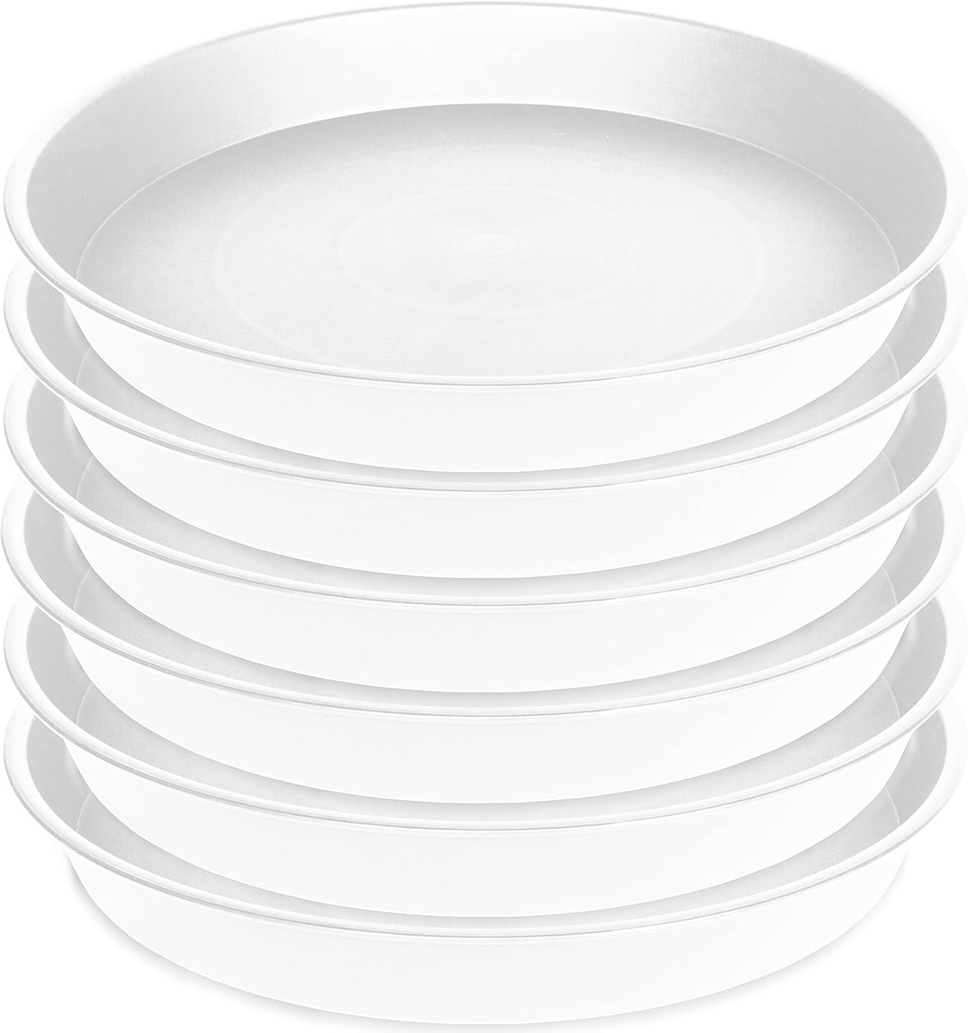 Plant Saucers, Heavy Duty Plastic Plant Saucers for Indoors, Bird Bath ...