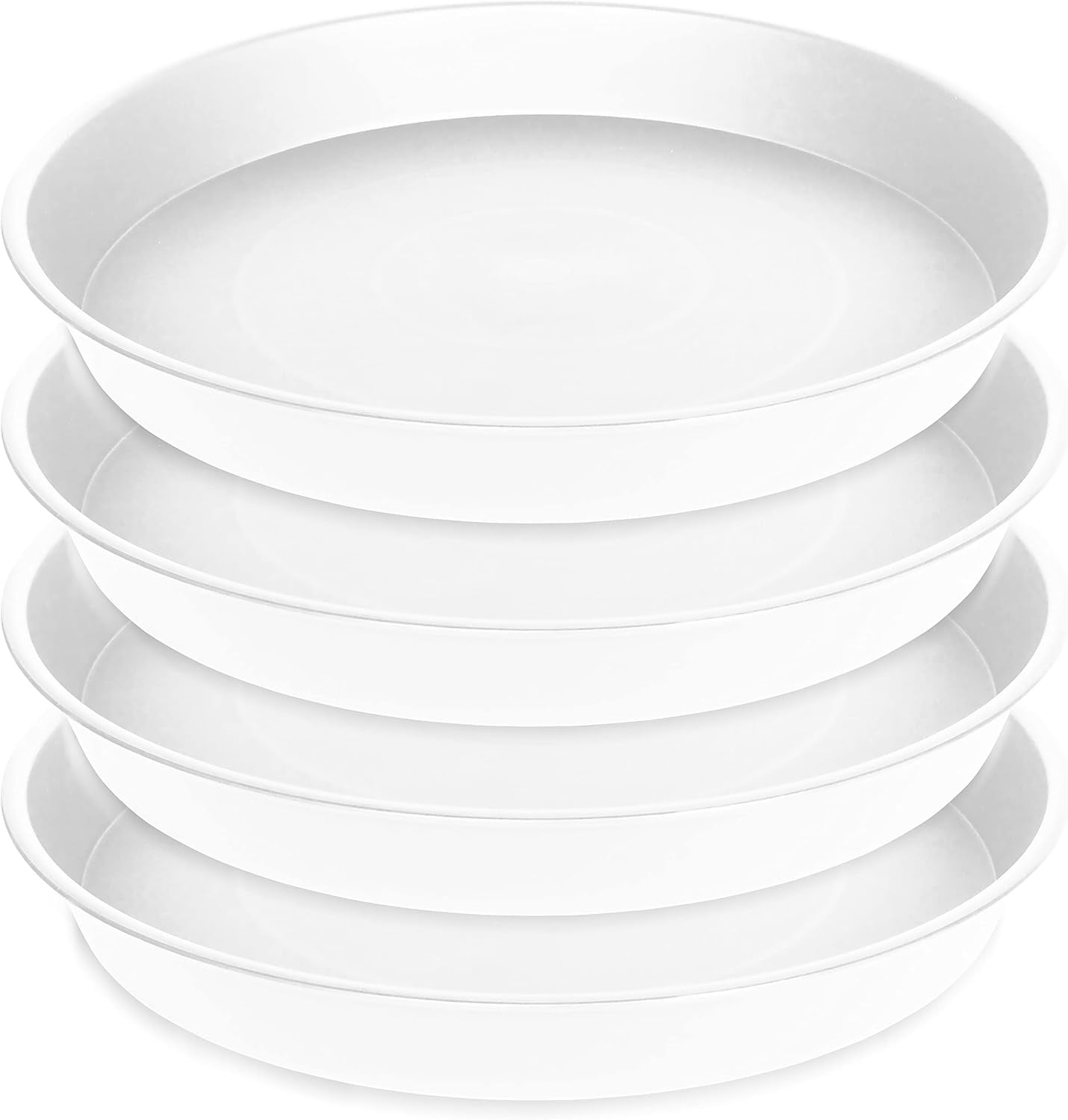 Plant Saucers, Heavy Duty Plastic Plant Saucers for Indoors, Bird Bath ...