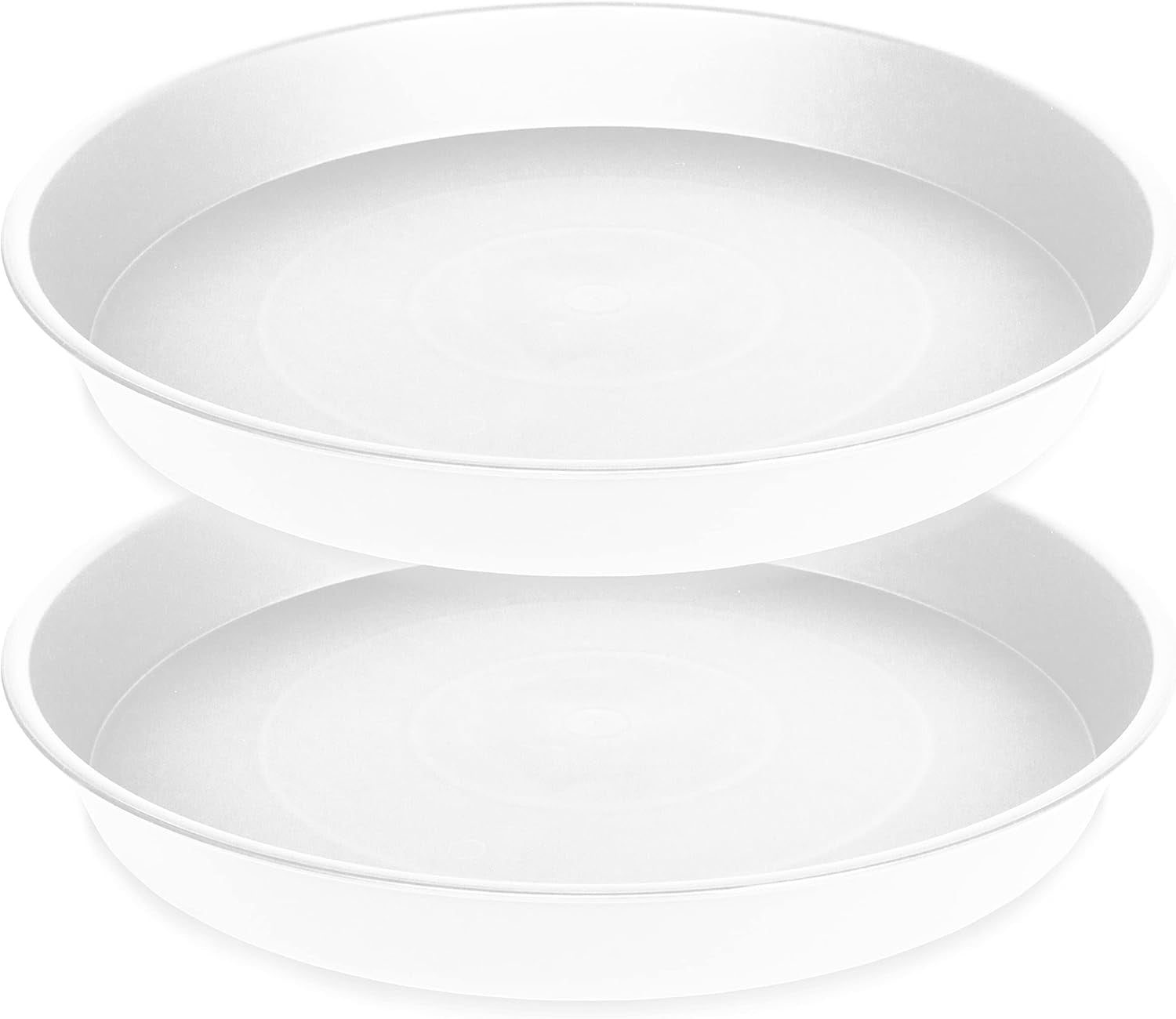 Plant Saucers, Heavy Duty Plastic Plant Saucers for Indoors, Bird Bath ...
