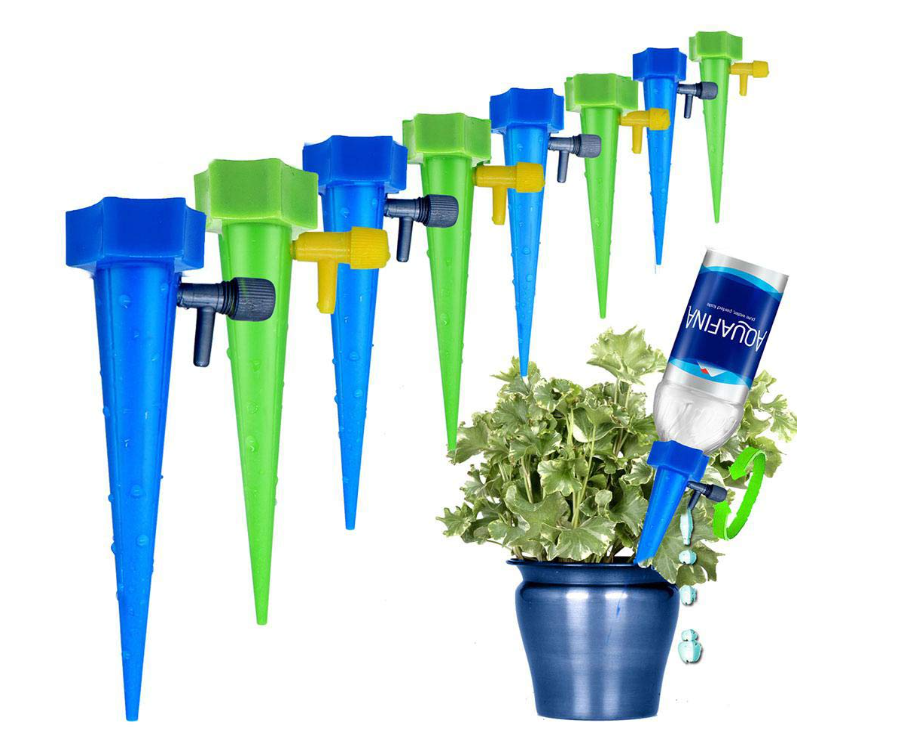 Plant Self Watering Spikes Auto Drippers Irrigation Devices Vacation ...