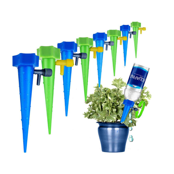 Plant Self Watering Spikes Auto Drippers Irrigation Devices Vacation ...
