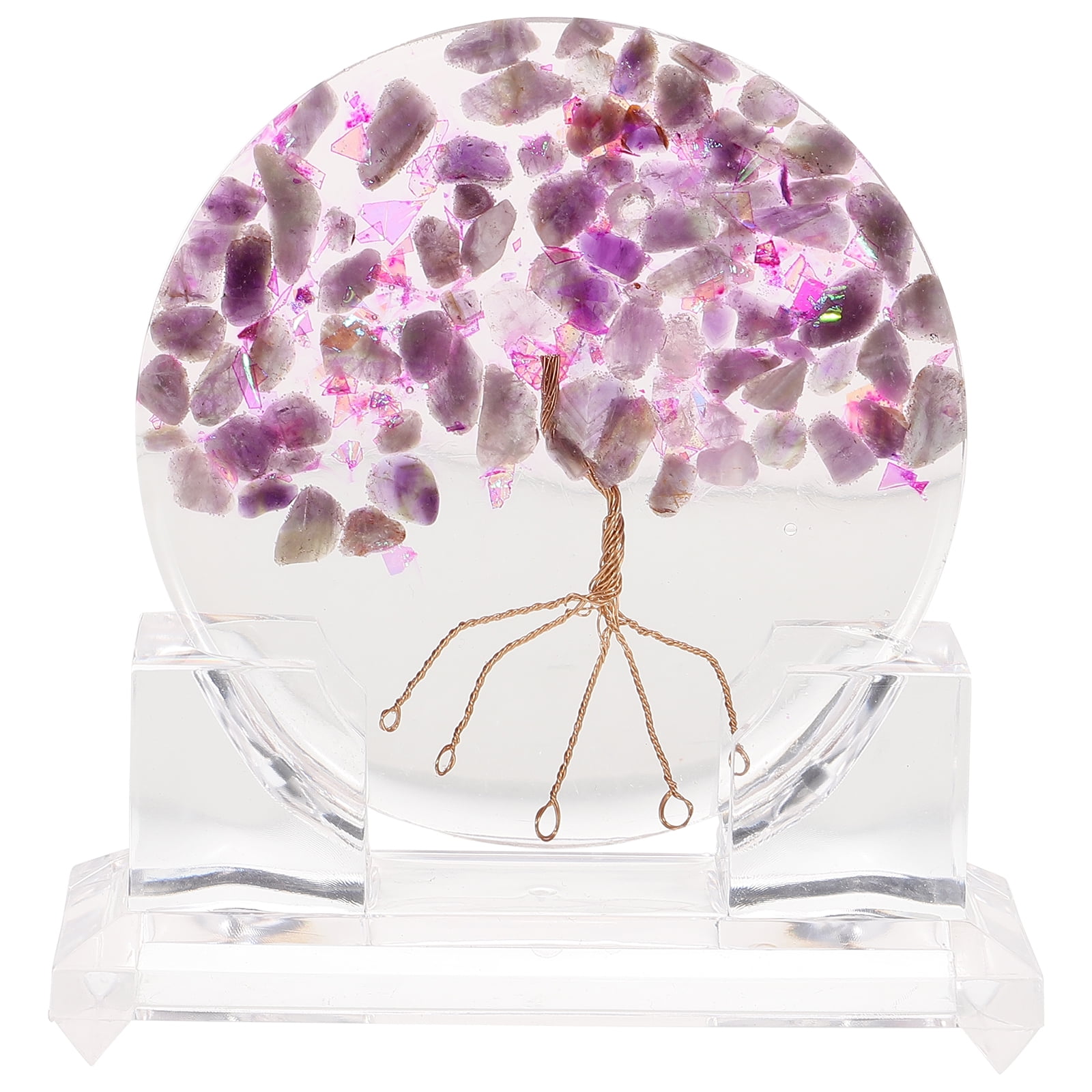 Plant Small Tree Decor TV Cabinet Decoration Office - Walmart.com