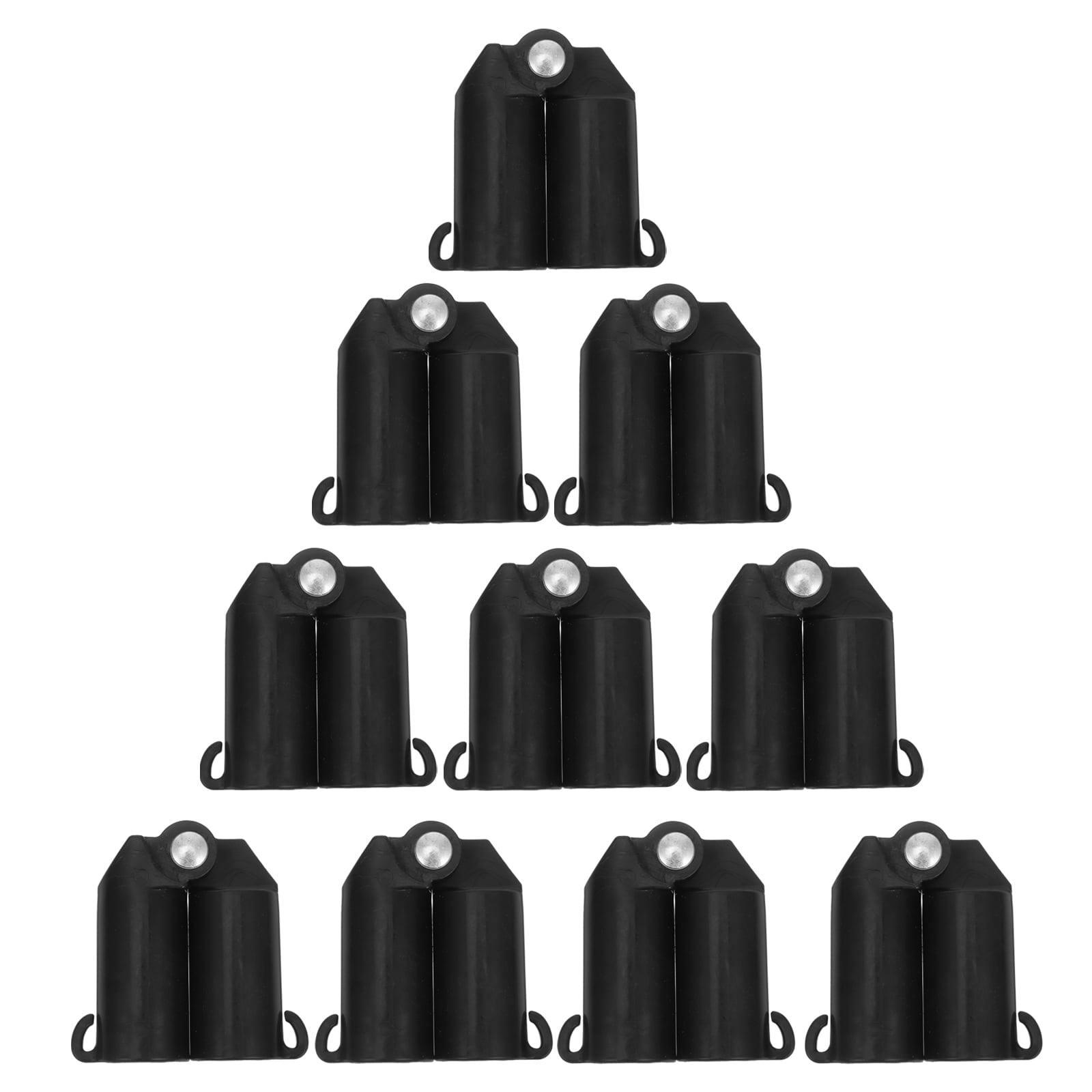 WRITWAA Garden Trellis Rods Adjustable Plant Trellis Connector Clips ...