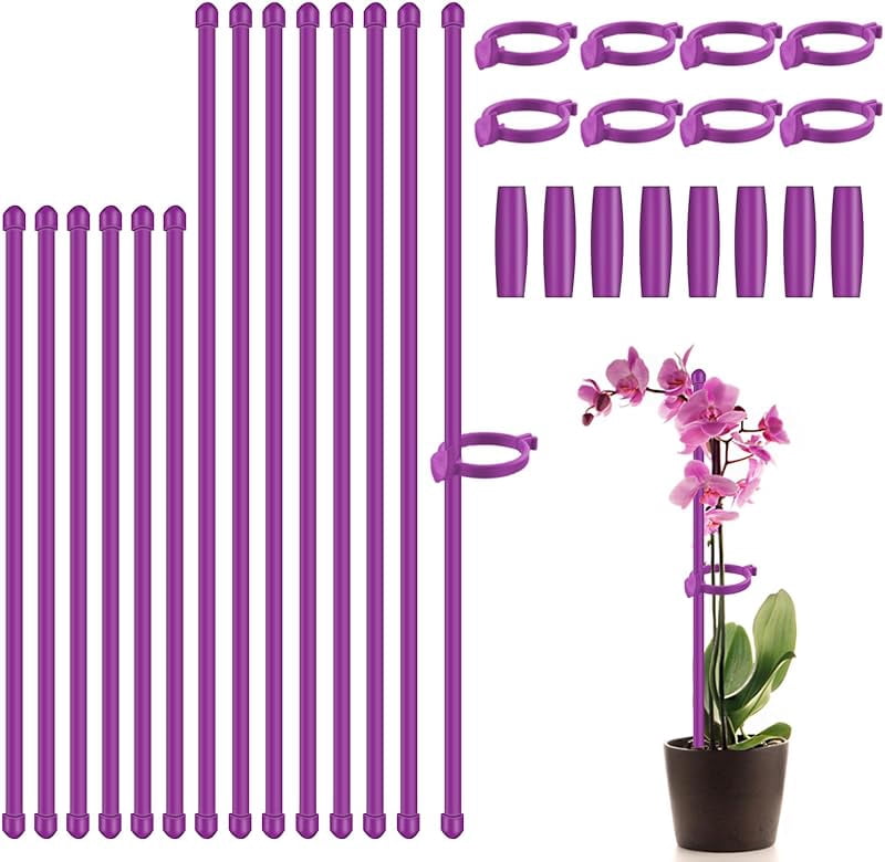 Plant Stakes 17inch &11inch SupKing Adjustable Length Plant Support ...