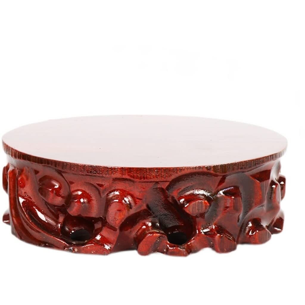 Plant Stand Bonsai Pedestal Vase Pedestal Stands Round Bonsai Base Home ...