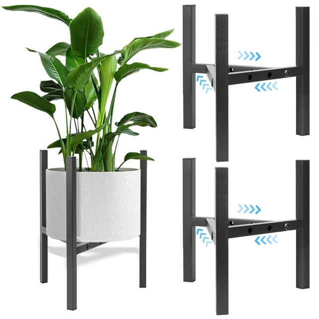 Plant Stand Indoor Adjustable, Metal Modern Plant Stand, Heavy Duty ...