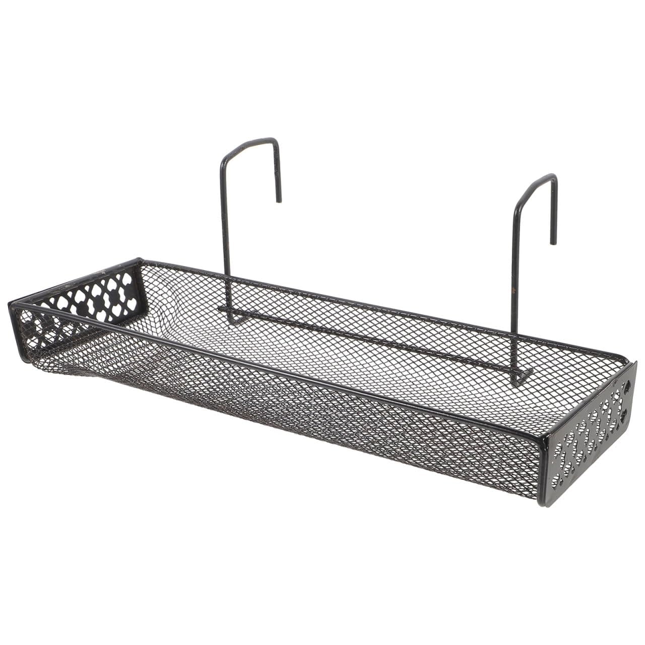 Plant Stand Indoor Iron Hanging Flower Rack Basket Shelf with Hooks ...