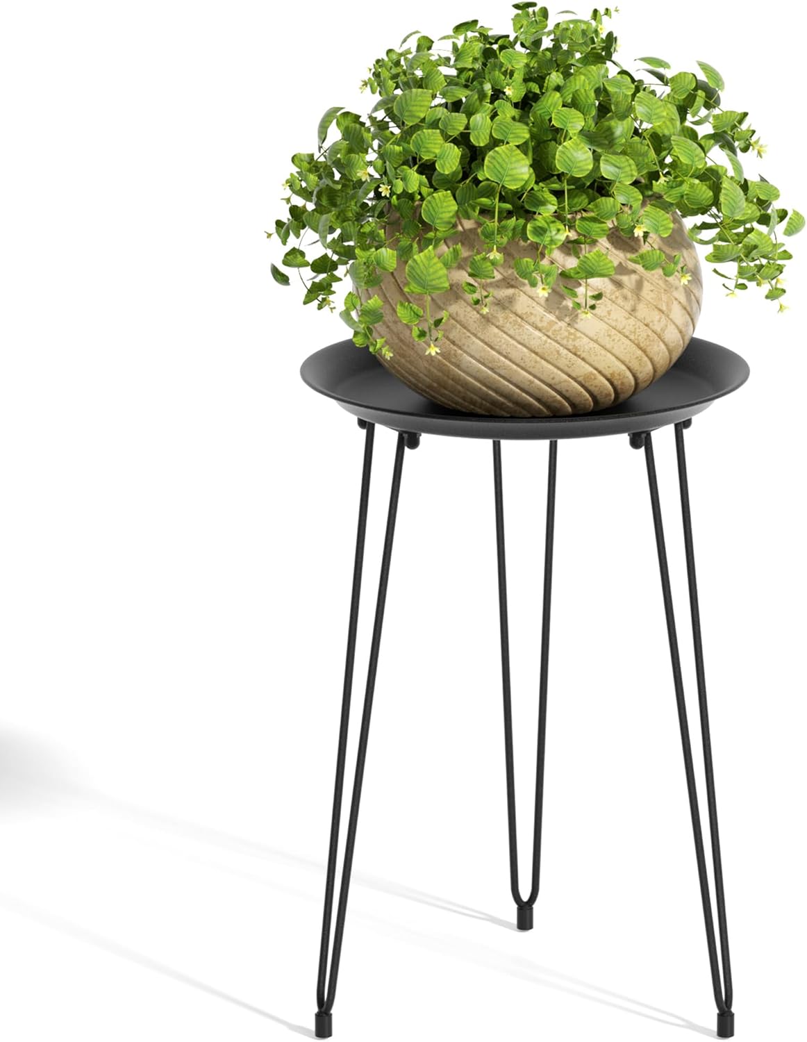 Plant Stand Indoor, Metal Plant Stand Round Plant Table Heavy Duty ...