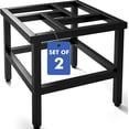 Plant Stand Indoor Outdoor, 2-Pack Heavy Duty Plant Stands Riser Metal ...