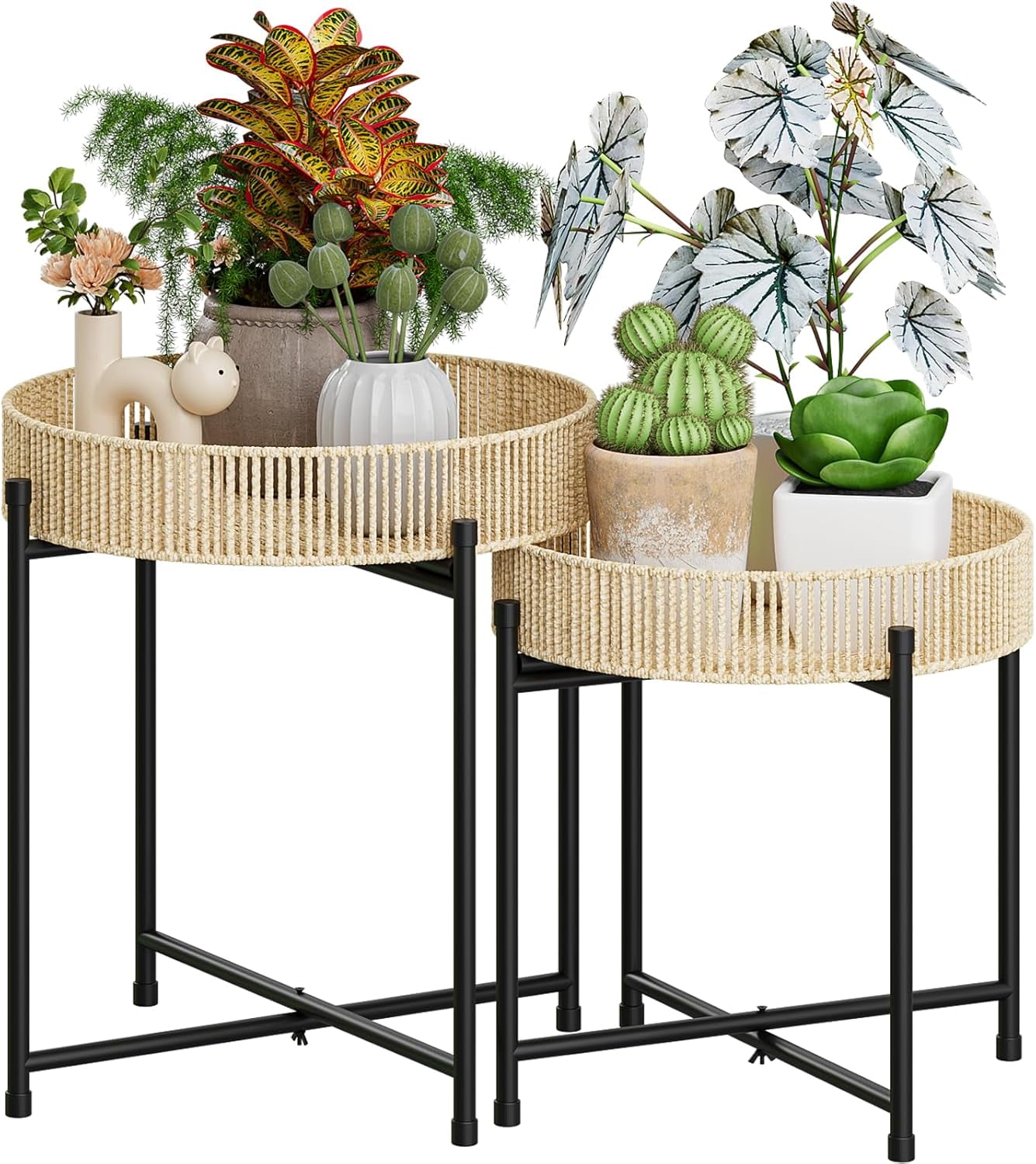 Plant Stand Indoor Plant Shelf Outdoor Wood Plant Rack for Multiple ...