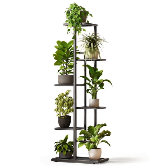 Sungmor Cast Iron Potted Plant Stand Garden Table - 22.6IN. 1 Tier ...