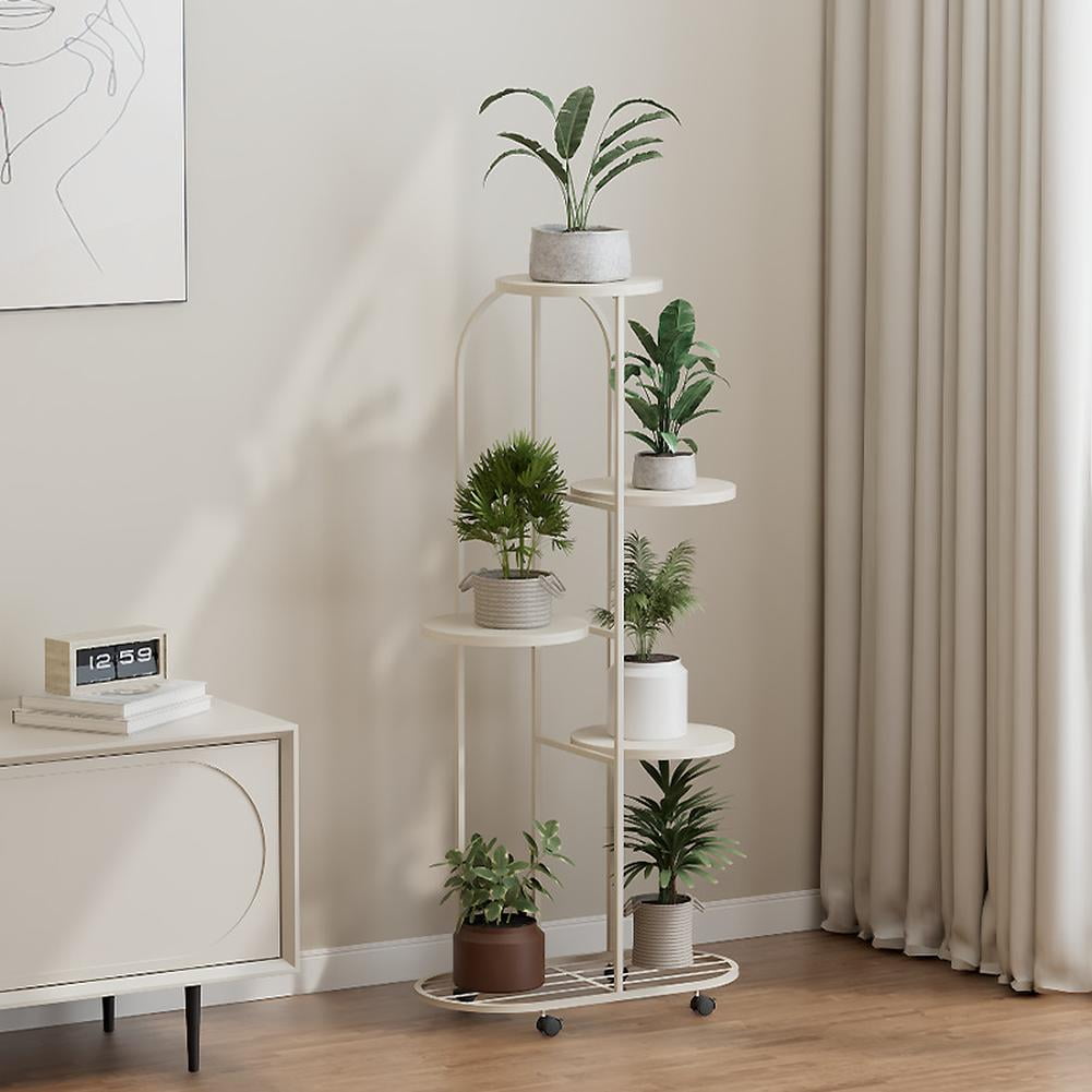 Plant Stand,Plant Stand Indoor with Universal Wheels,Corner Plant ...