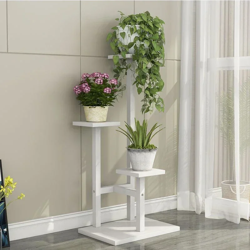 Plant Stands Indoor Floor Standing Balcony Flower Stand Household Multi ...