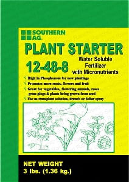 Plant Starter 12-48-8 Fertilizer - 3 Lbs. - Walmart.com