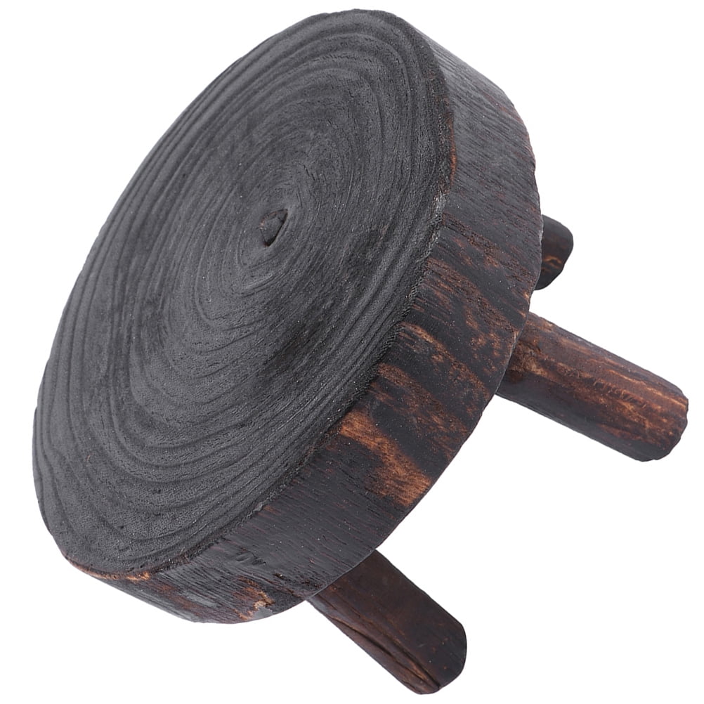 Plant Stool Flower Pot Display Stand Round Tripod Tray - Walmart.com