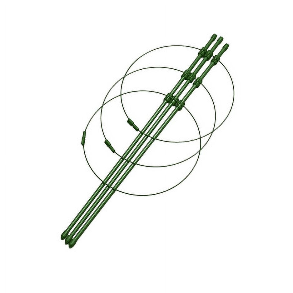 Plant Support Cages 17.7 Inches Tomato Cages Plant Stake Cage with 3 ...