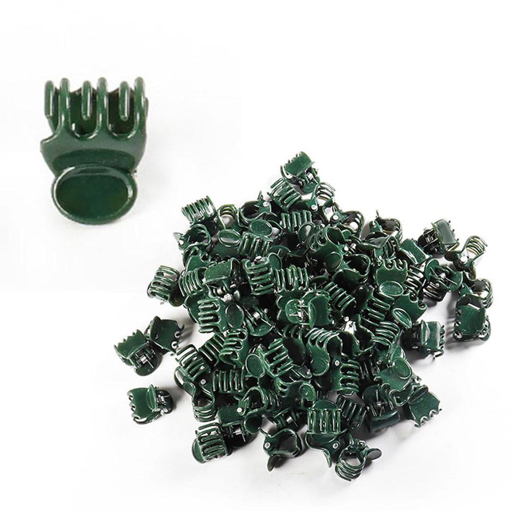 Plant Support Clips 100 Pcs Orchid Stem Clamp for Vine and Branches Hot ...