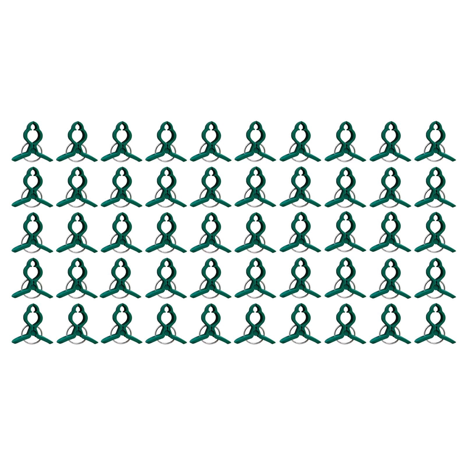 Plant Support Clips | Heavy-Duty Plastic Garden Clips for Climbing ...