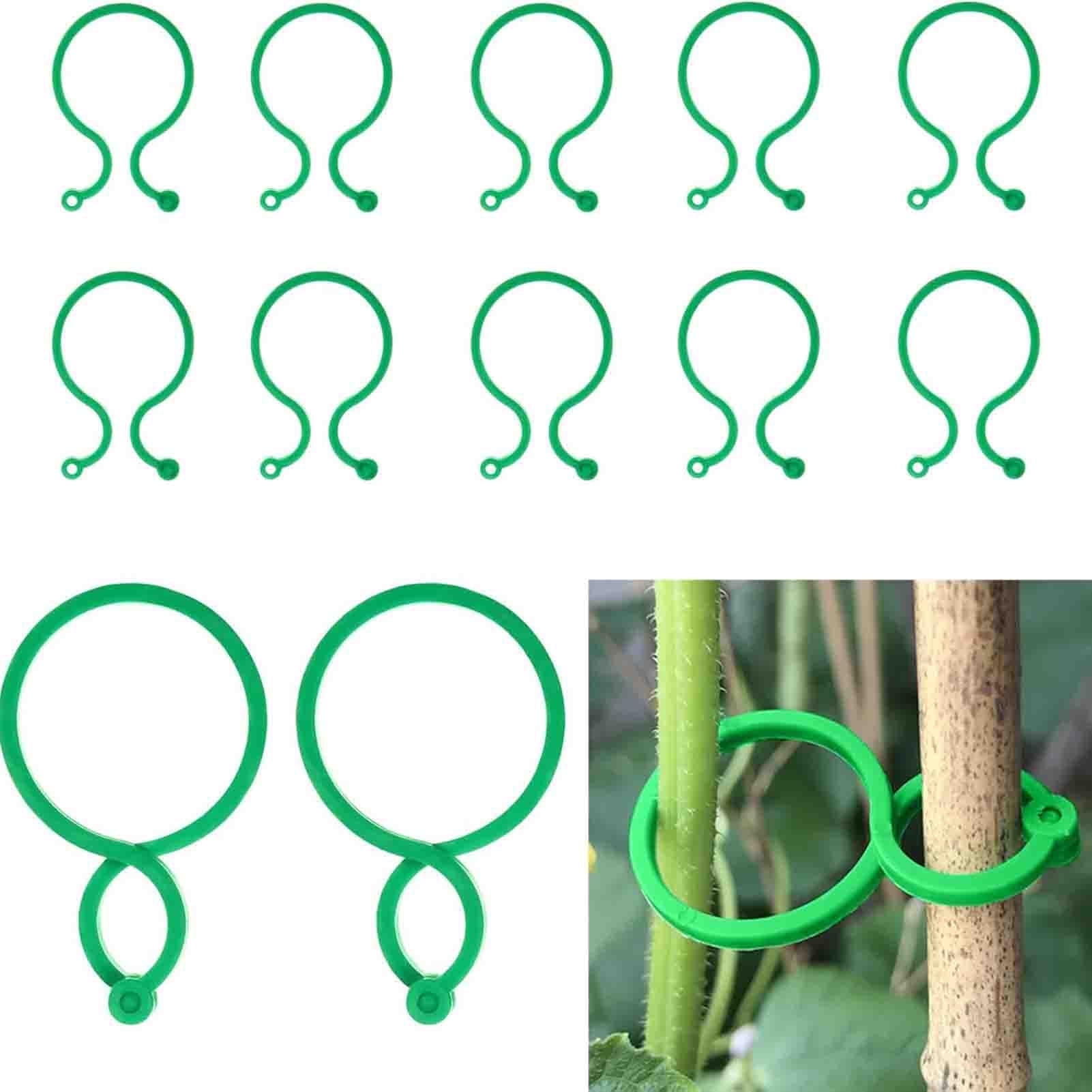 Plant Support Clips Plant Twist Clips 50pcs,Heavy Duty Vegetables ...