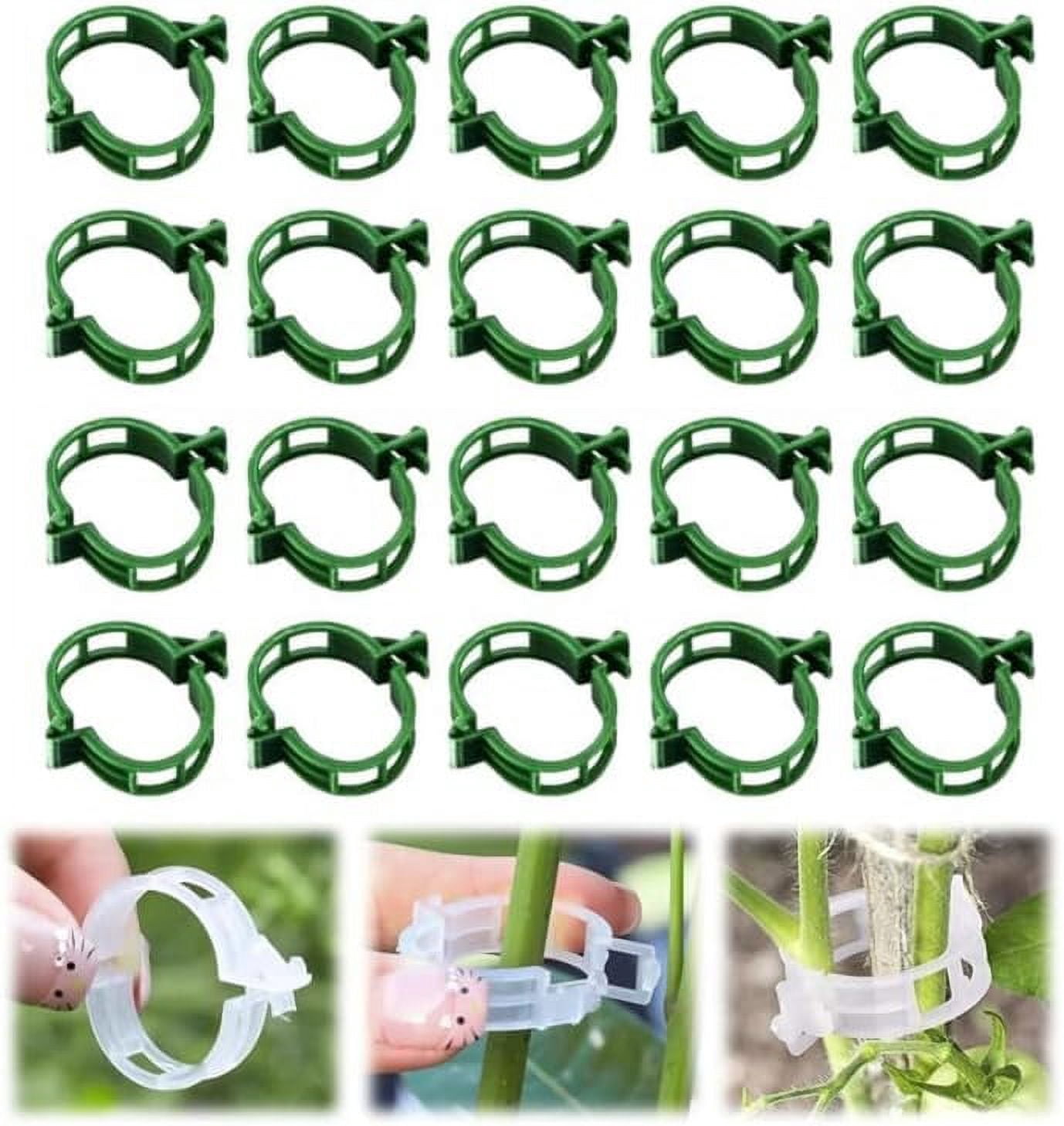 Plant Support Clips Reusable Garden Clips, 2024 Upgrade Secured Plic ...