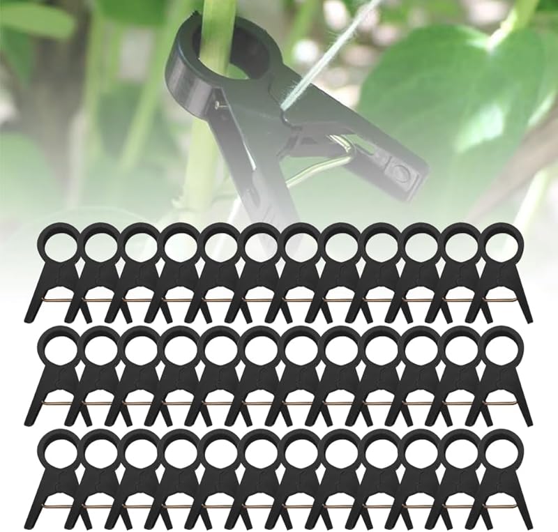 Plant Support Clips, Secured Plastic Plant Clips, Reusable Garden ...