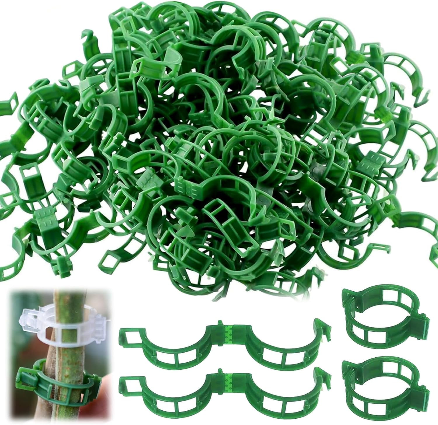 Plant Support Garden Clips-Vine Wall Clips for Fixation of Tomato Fruit ...