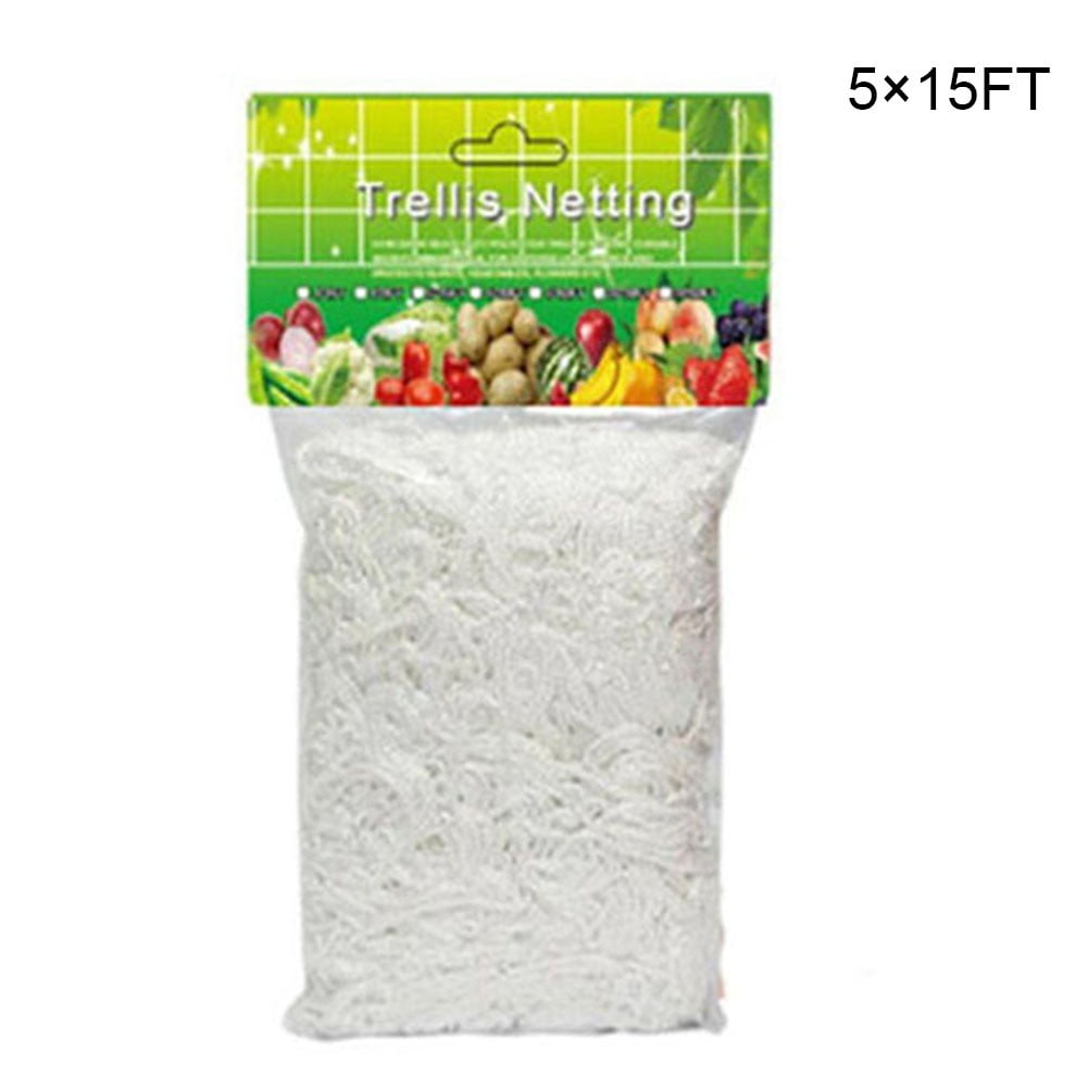 Plant Support Mesh Garden Net Vegetable`Fruit Climbing Netting Pea/Bean ...