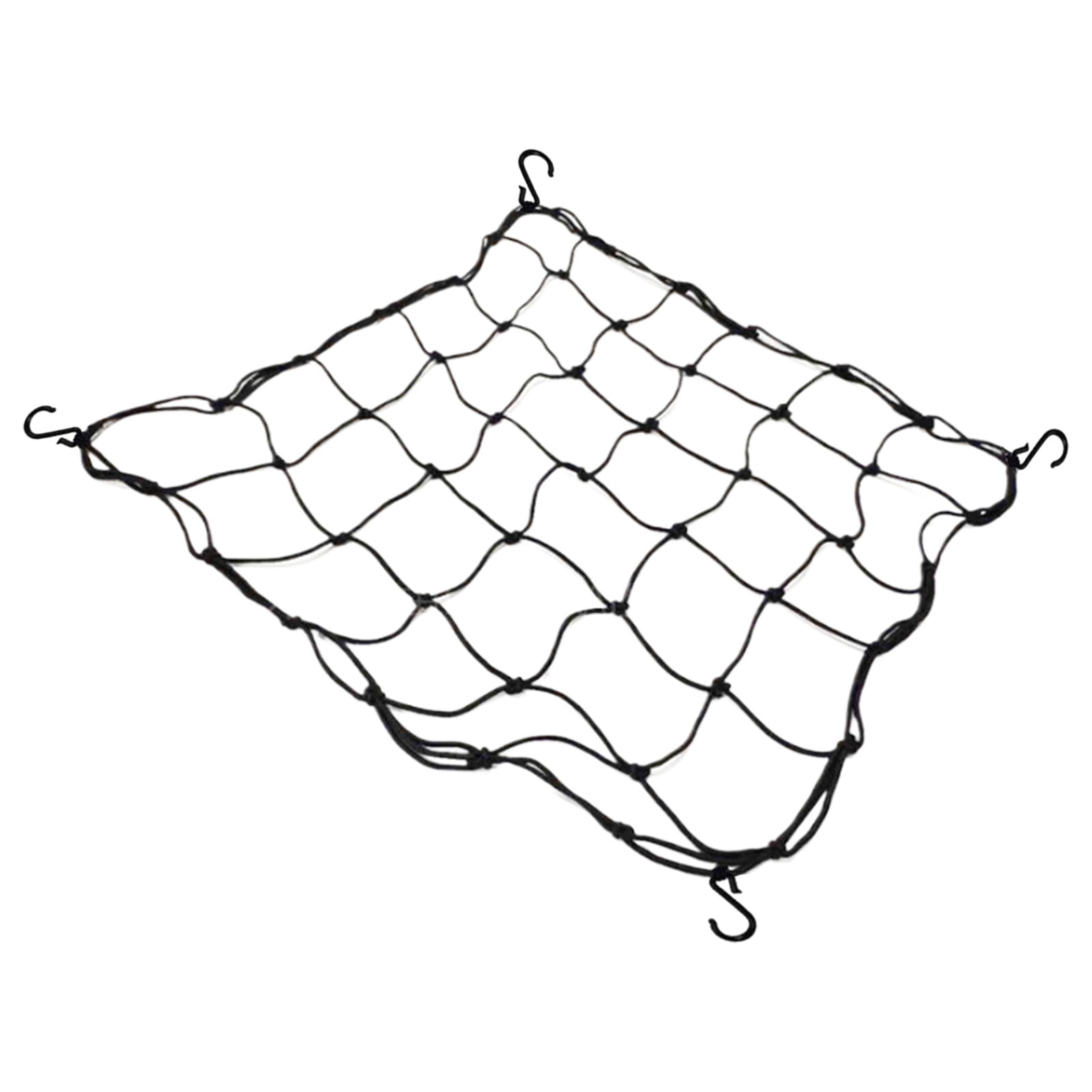 Plant Support Netting Climbing Plant Net with Elastic Mesh & 6 Hooks ...