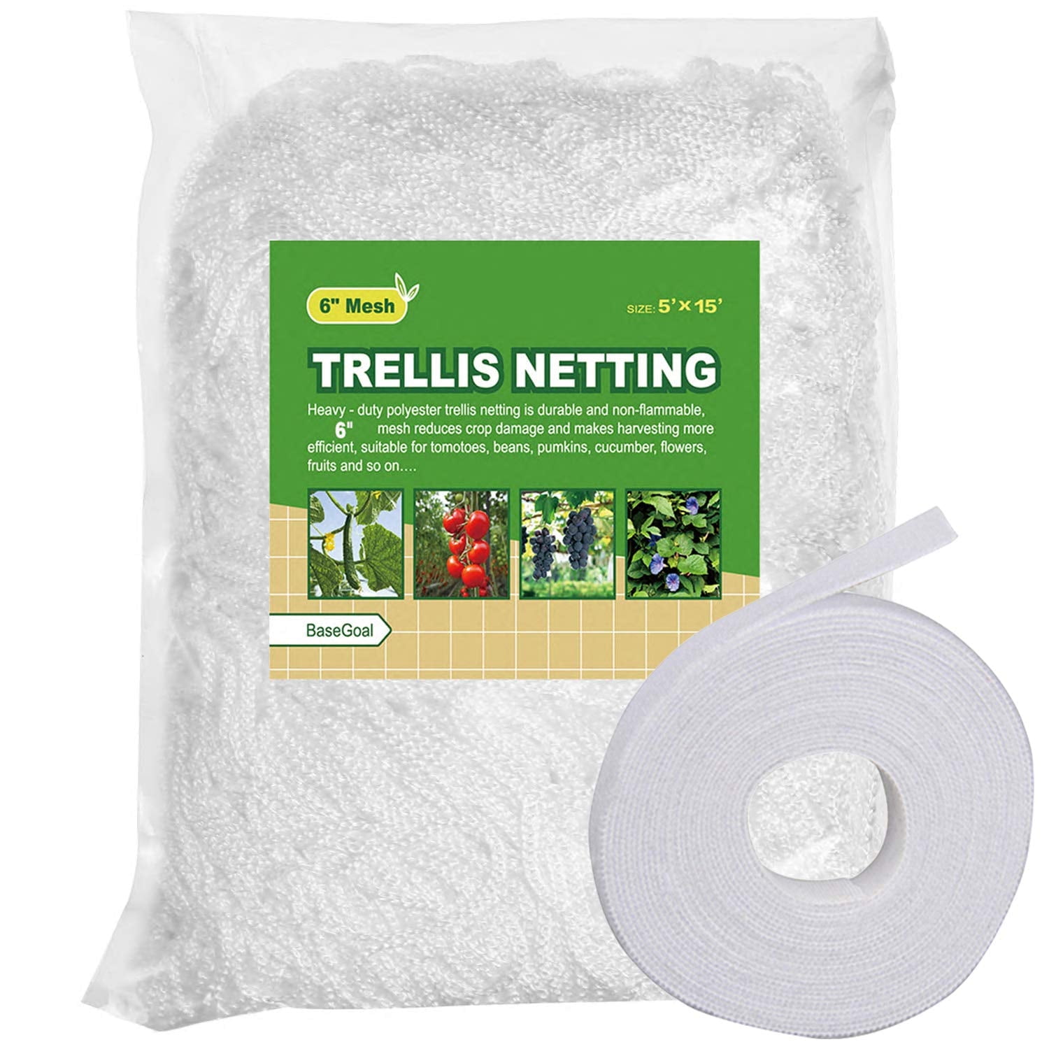 Plant Support Netting for Vertical Horizontal Gardens, All Weather ...