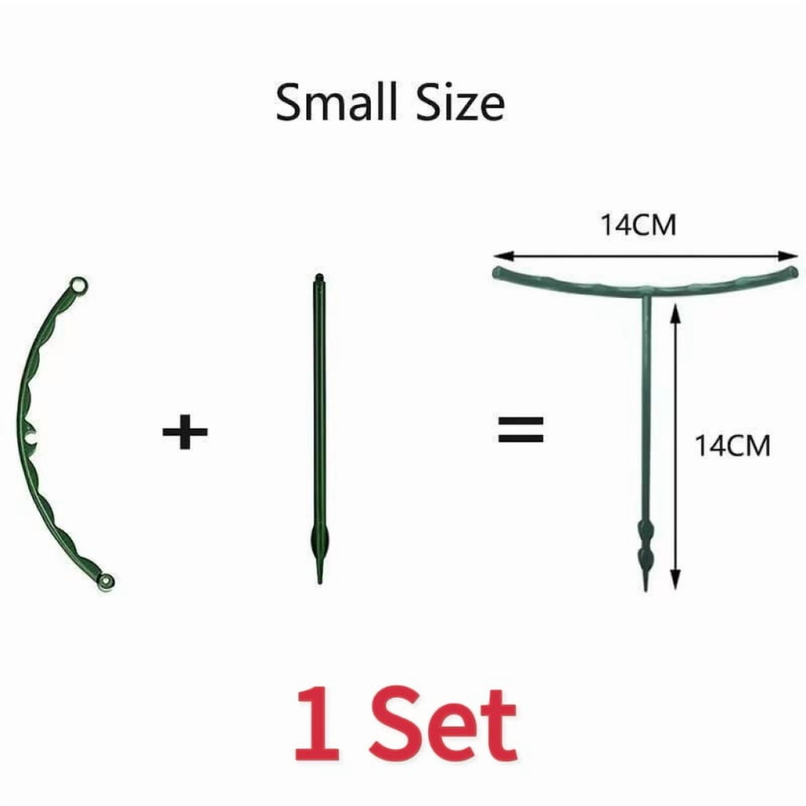 Plant Support Pile Garden Semicircle Flower Stand Cage Plant Grow ...