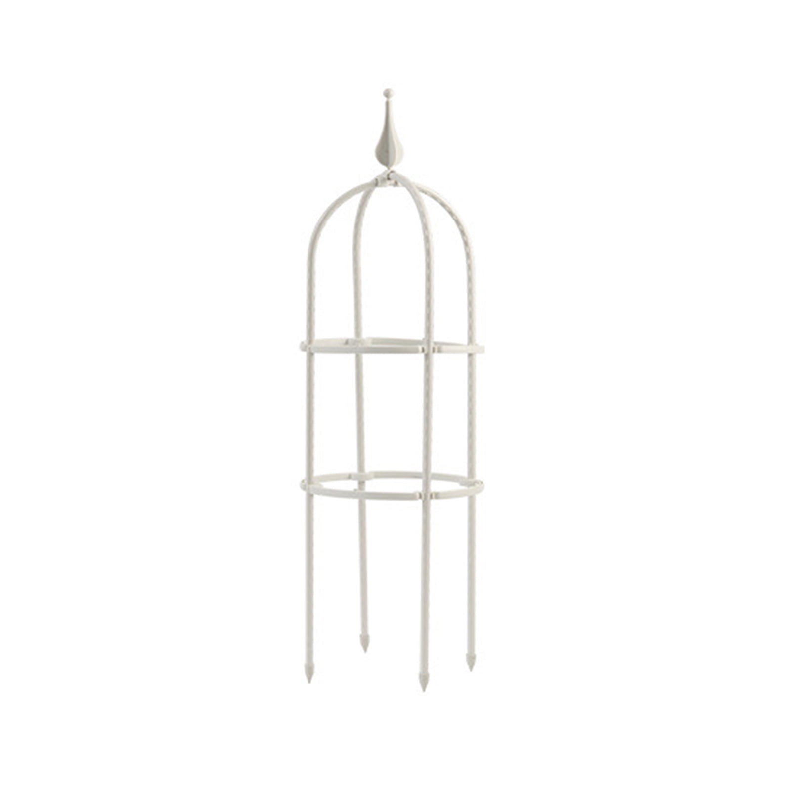 Plant Support Set Gardening Climbing Frame Rose Trellis Natural U-Hoops ...