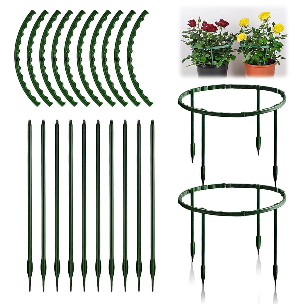 Plant Support Stakes for Indoor Plants, 2025 New Plant Support Pile ...