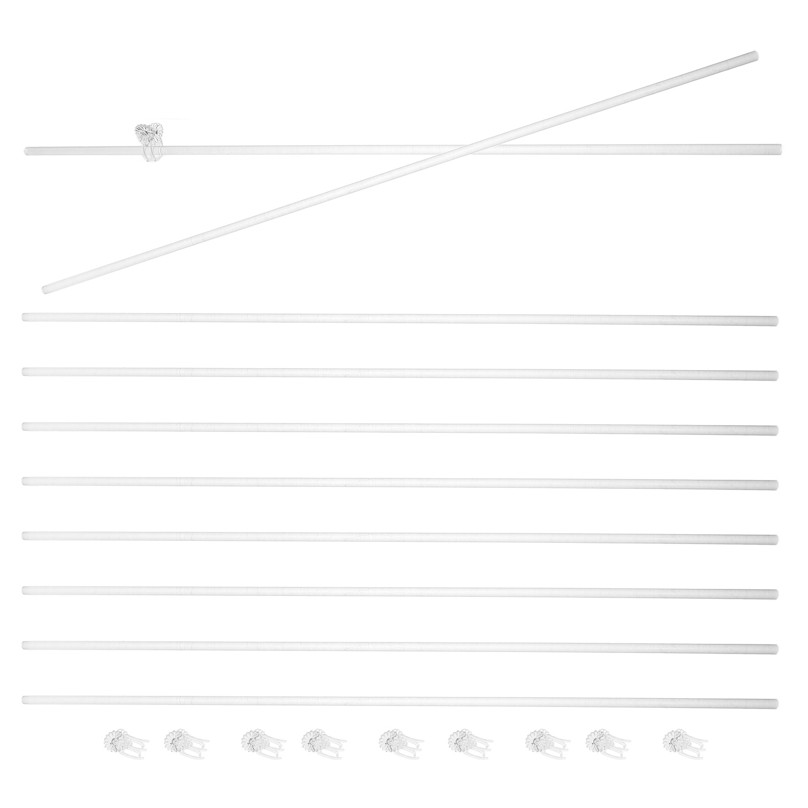 Plant Support Stakes Orchid Clips Orchid Sticks Orchid Stakes and Clips ...