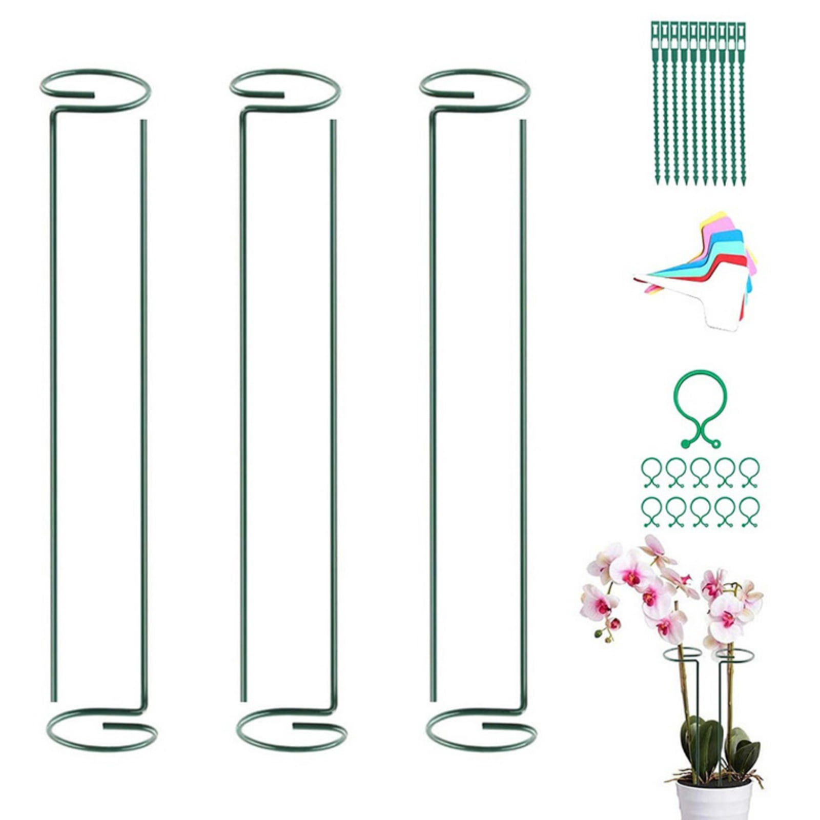 Plant Support Stakes Set,Plant Support Stakes for Plant Flowers ...