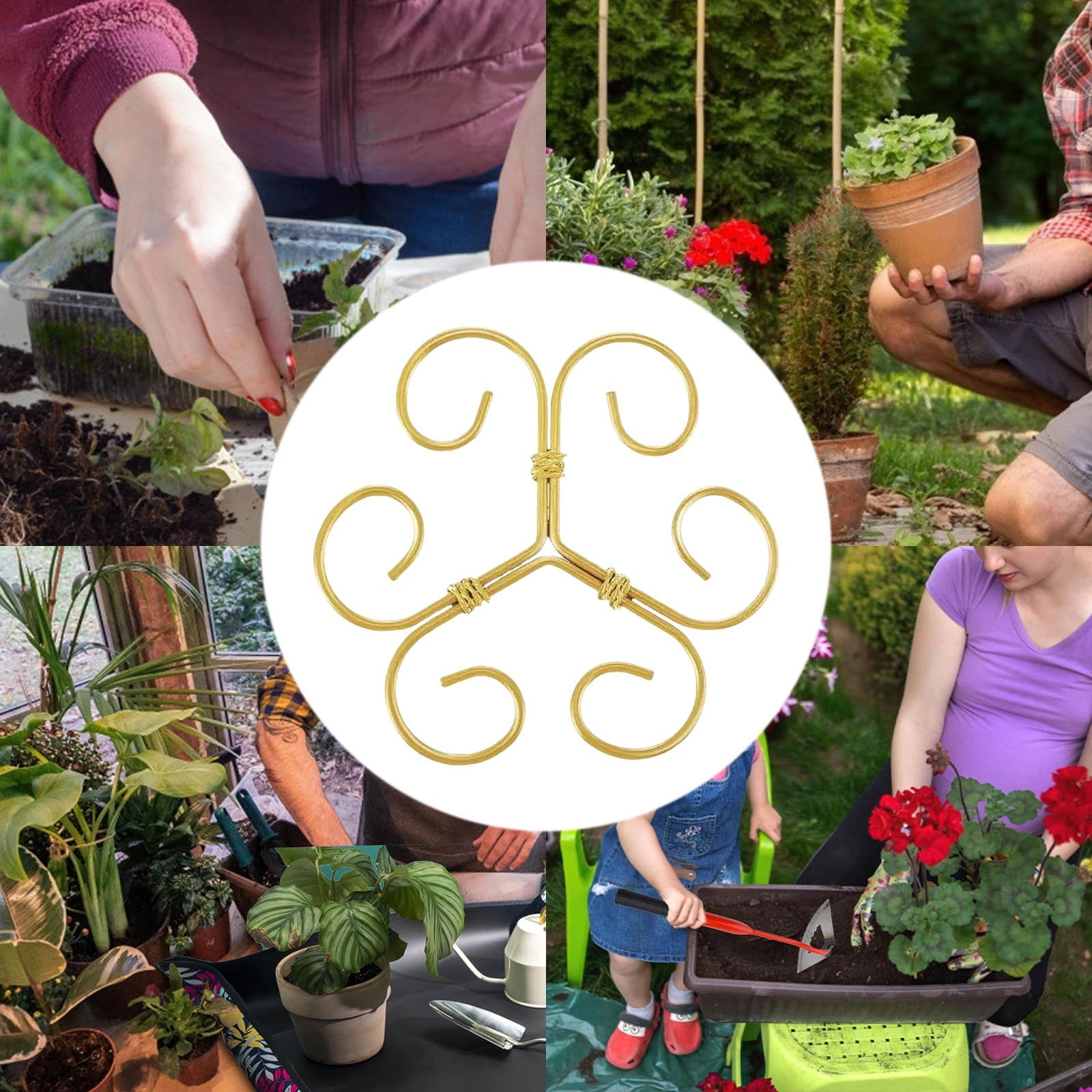 Plant Support Trellis Frame Stabilizer | Sturdy Adjustable Indoor ...