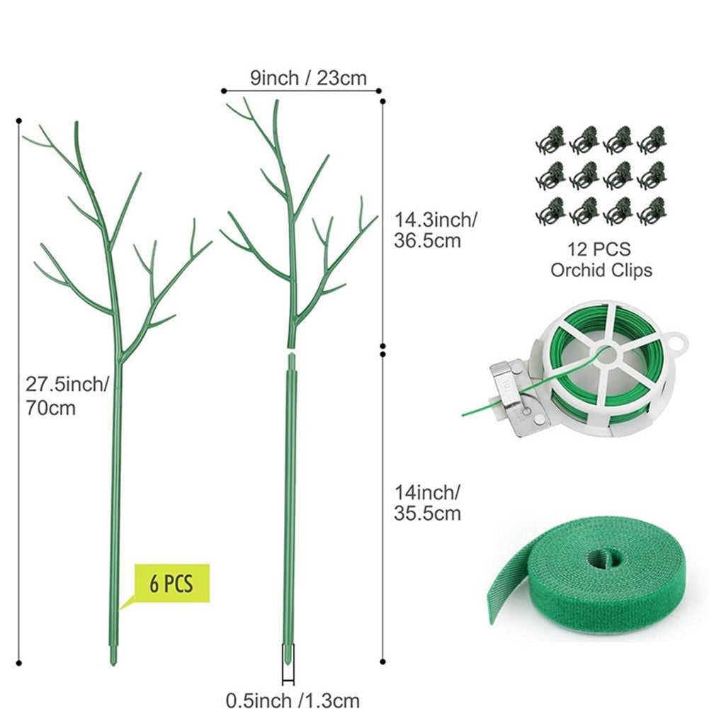 Plant Supports Trellis for Indoor Plants Detachable Twig Plant Stakes ...